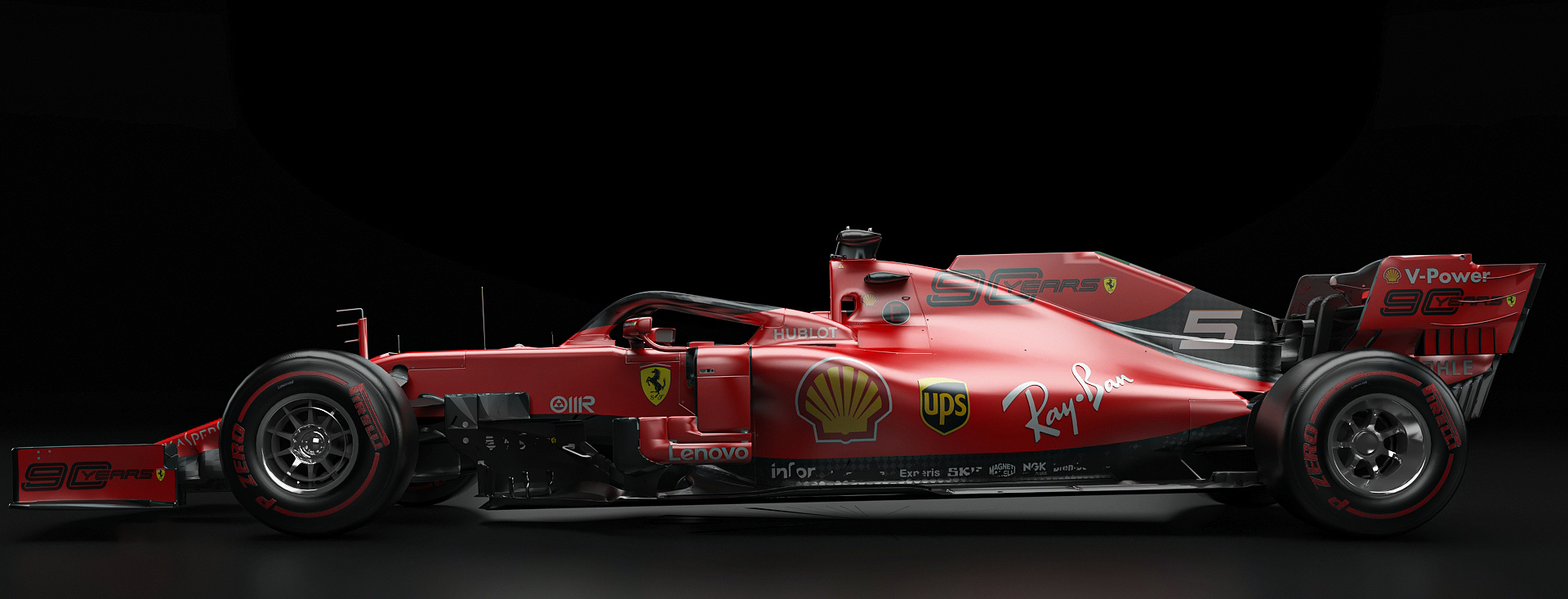CGI F1 Studio Rendering